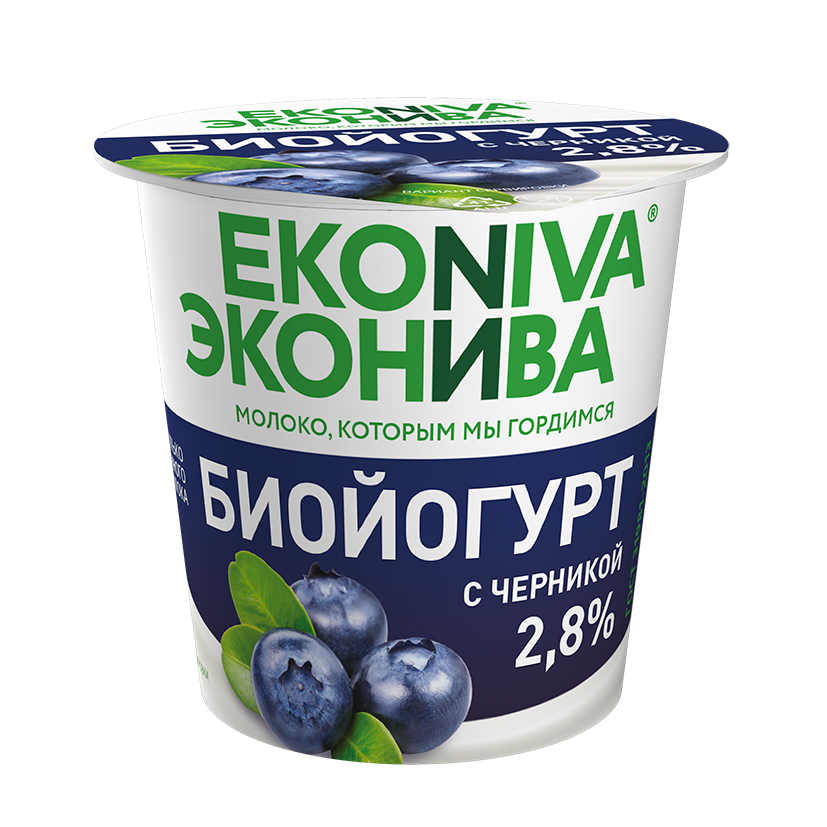 Биойогурт черника 2,8%